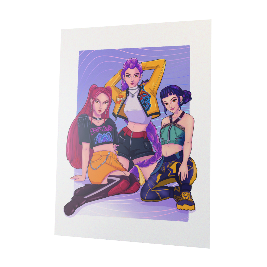 Art Print - Huntrix – Jessie Titley